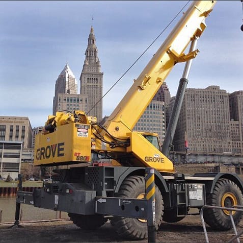 Rough Terrain Crane Rental At General Crane Rental LLC